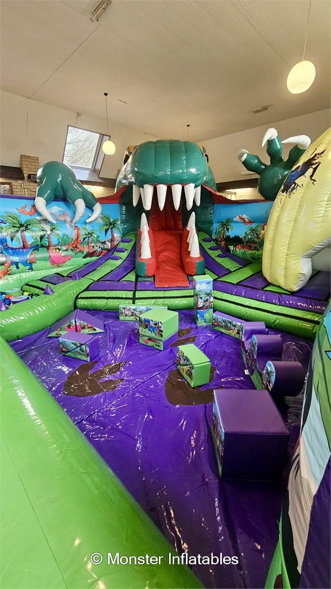 3D Dinosaur Play Zone - Bouncy Castle & Soft Play Hire in Chelmsford ...