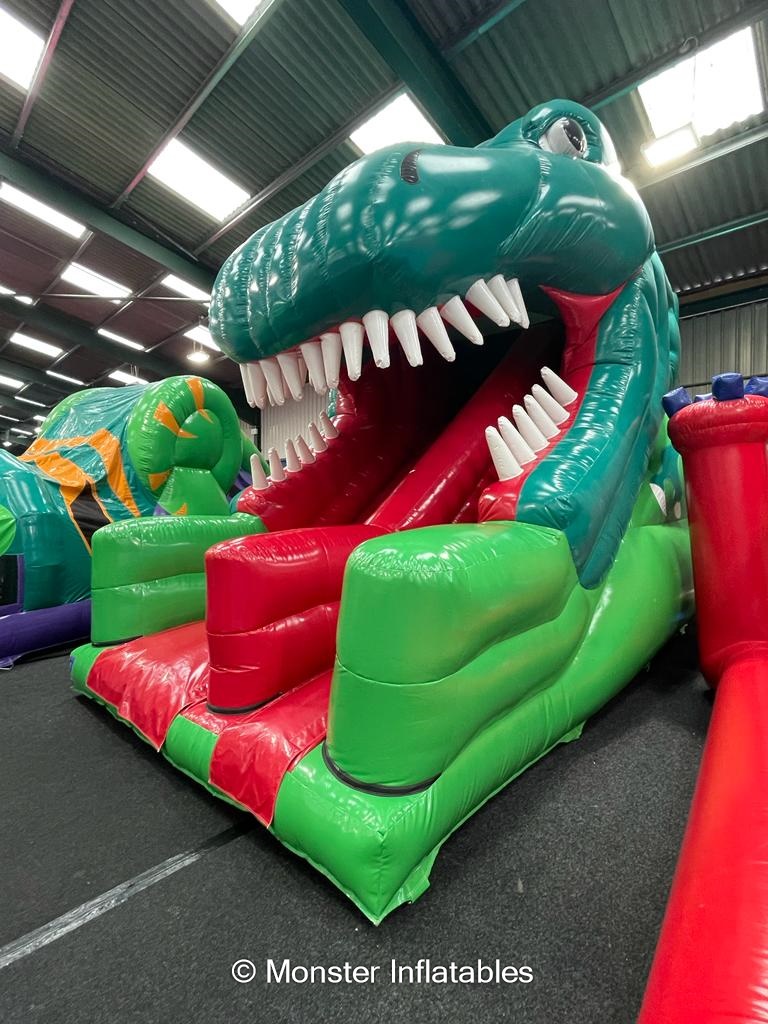 Dinosaur Slide 3D - Bouncy Castle & Soft Play Hire in Chelmsford ...