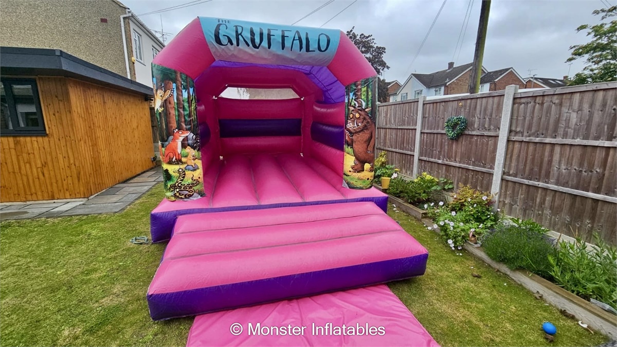 Gruffalo Bouncy Castle (Pink 15x12) - Bouncy Castle & Soft Play Hire in ...