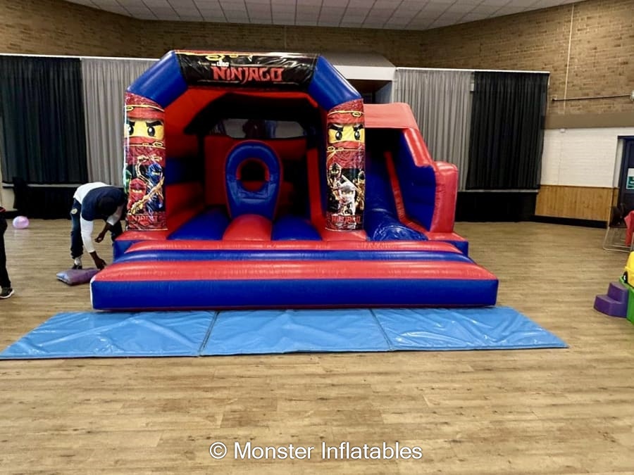 Lego Ninjago Bounce, Climb & Slide Bouncy Castle Hire | Essex