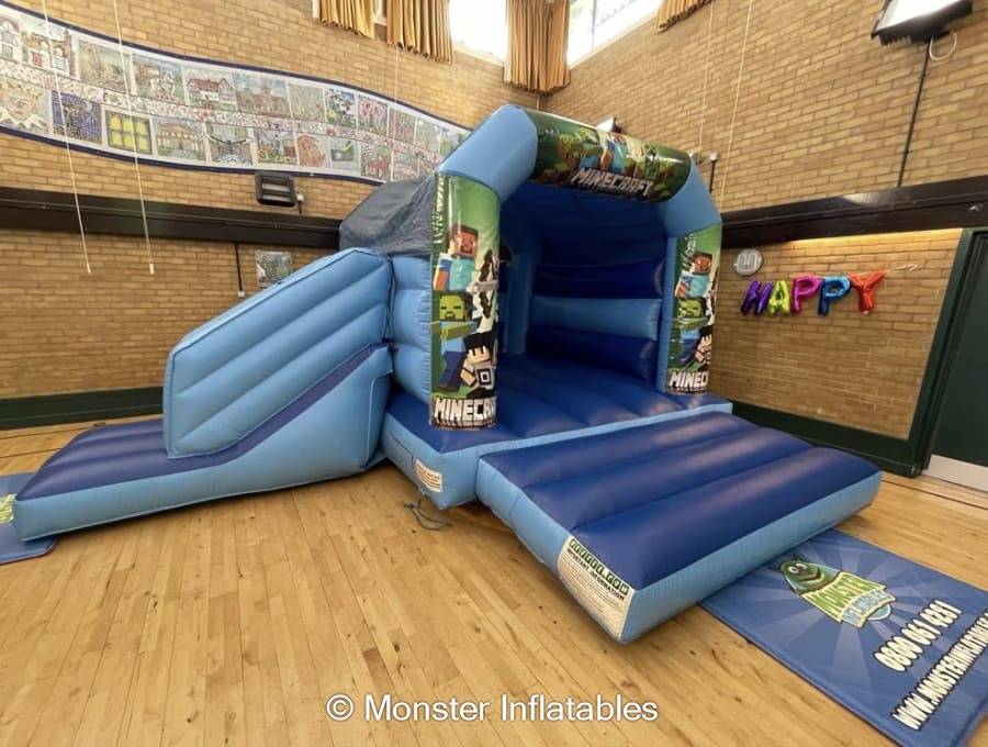 Minecraft Bouncy Castle Hire | Benfleet, Chelmsford & Rayleigh