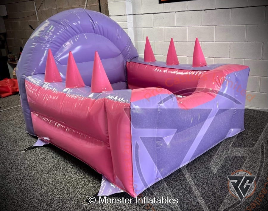 Pink & Purple Pastel Air Juggler Ball Pool - Bouncy Castle & Soft Play ...