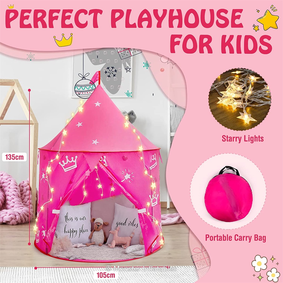 Princess Play Tent - Bouncy Castle & Soft Play Hire in Chelmsford ...