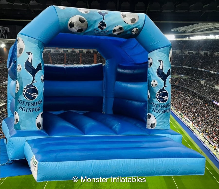 Spurs Bouncy Castle (Blue 15x12) - Bouncy Castle & Soft Play Hire in ...